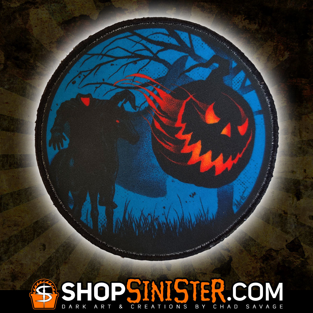 #FrightFall2022 UFO Printed Patch – Shop Sinister: Dark Art & Creations by Chad Savage