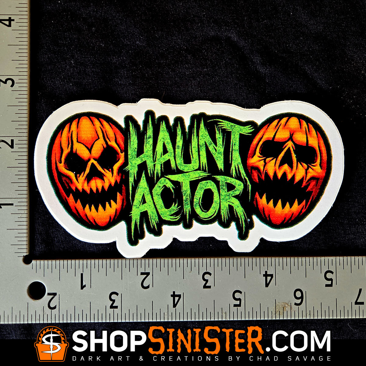 Haunt Actor Die Cut LARGE Vinyl Sticker – Shop Sinister: Dark Art ...