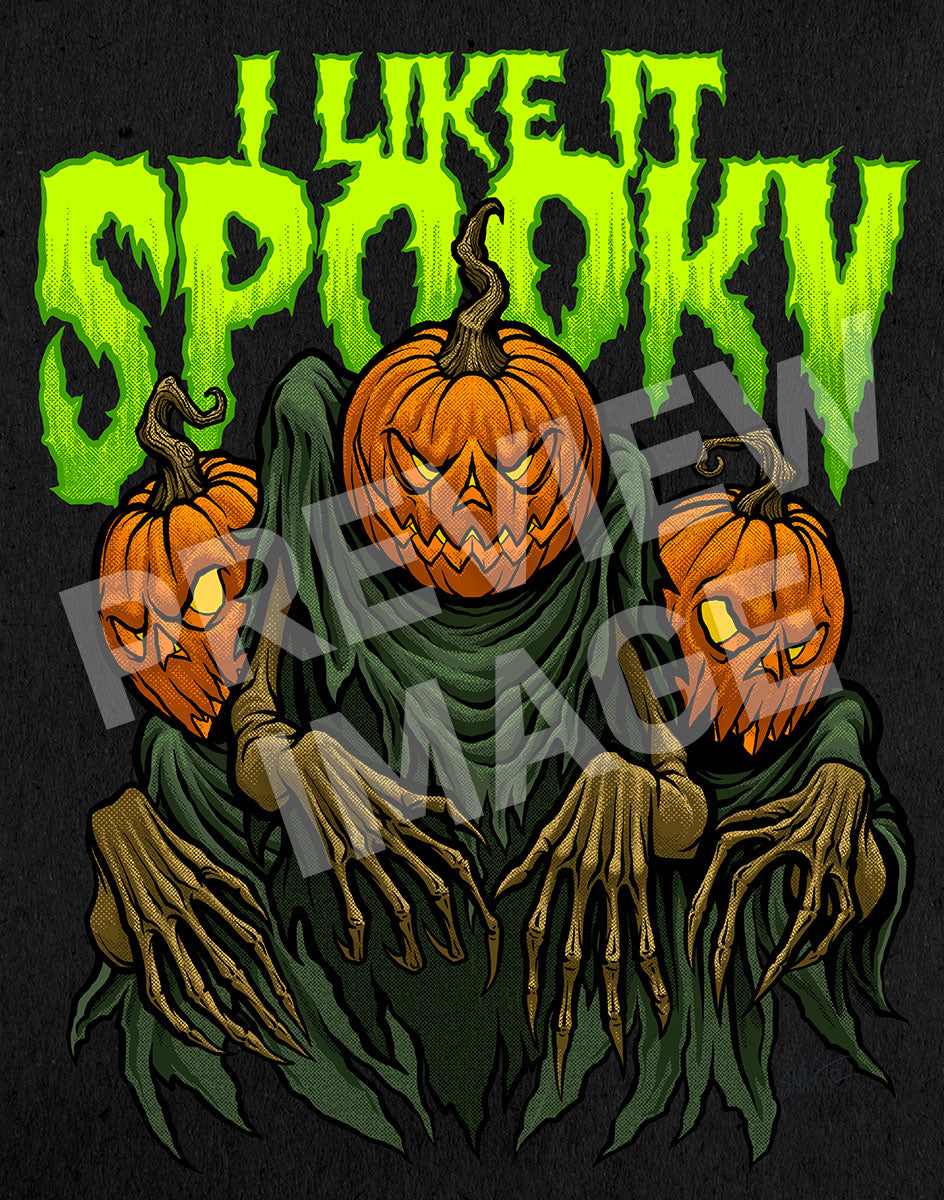 I Like It Spooky Version 2 Art Print – Shop Sinister: Dark Art ...