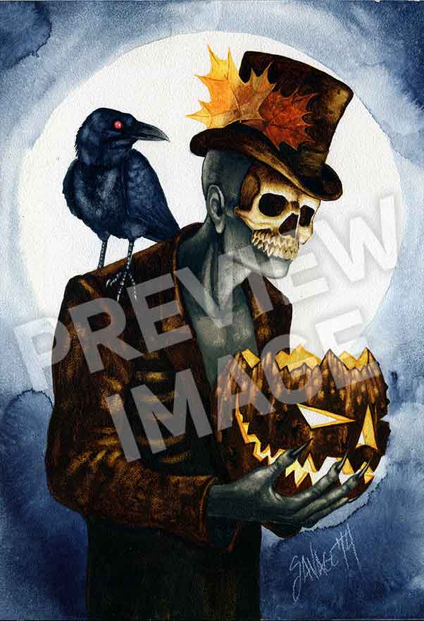Shadow Man 4 Art Print – Shop Sinister: Dark Art & Creations by Chad Savage
