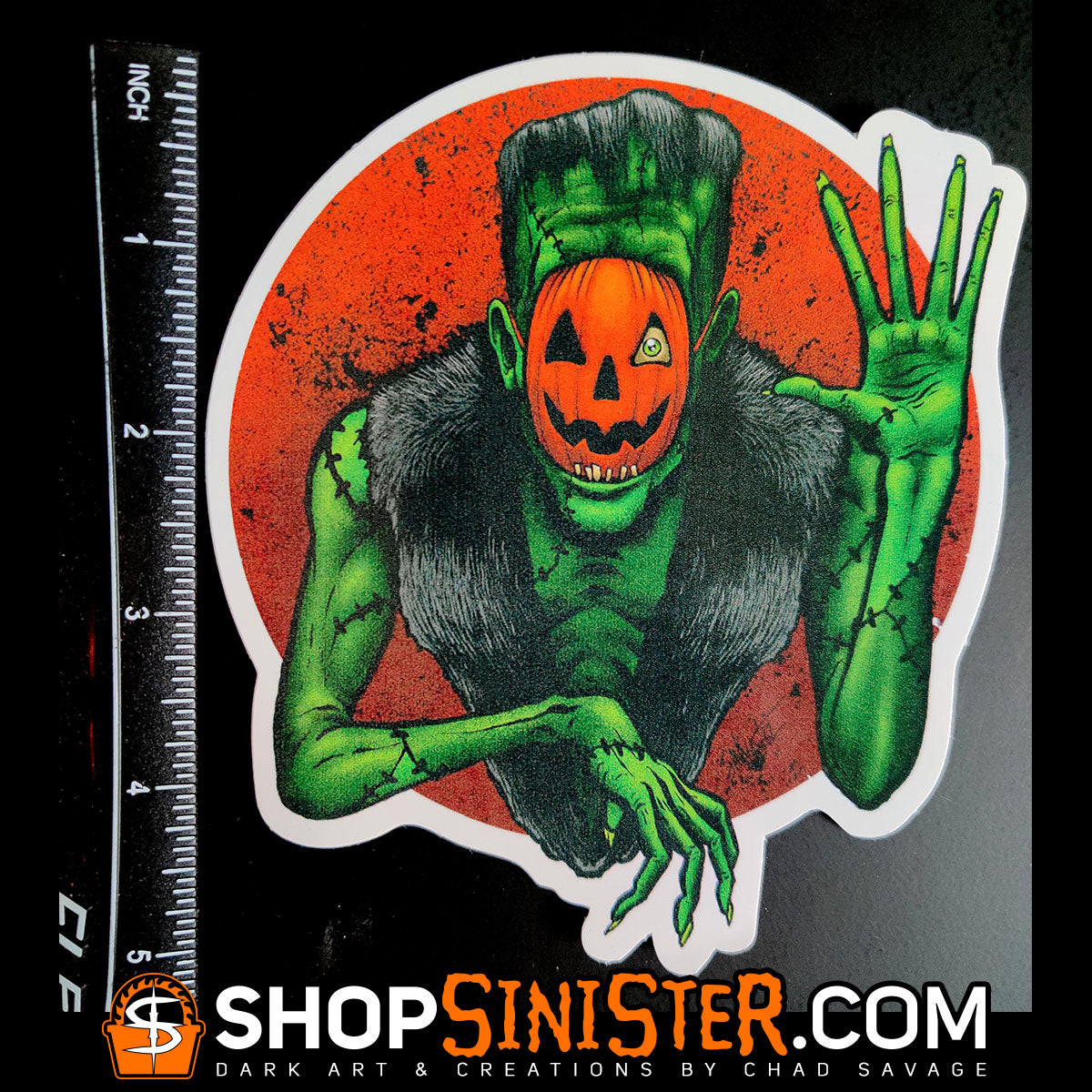 #FrightFall2022 CREEP Die Cut LARGE Vinyl Sticker – Shop Sinister: Dark ...