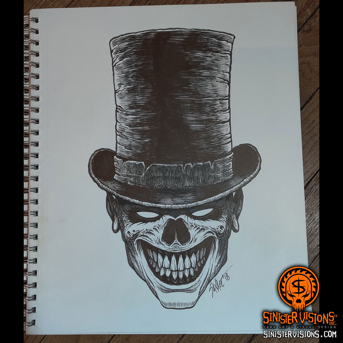 MHC Ghoul Original Ink Drawing – Shop Sinister: Dark Art & Creations by ...