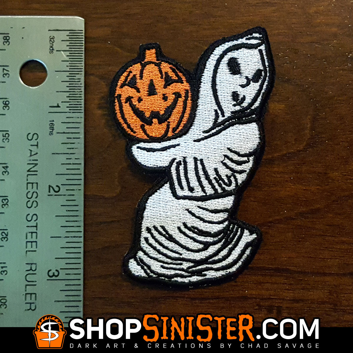 Boo Crew Patch – Shop Sinister: Dark Art & Creations by Chad Savage