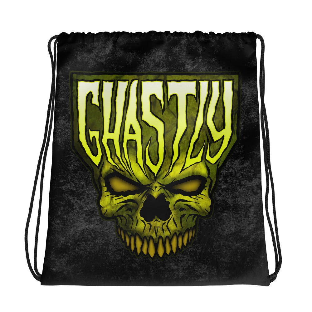 Ghastly Drawstring bag – Shop Sinister: Dark Art & Creations by Chad Savage