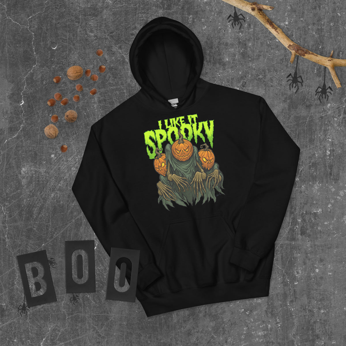 I Like It Spooky Version 2 Unisex Hoodie – Shop Sinister: Dark Art ...